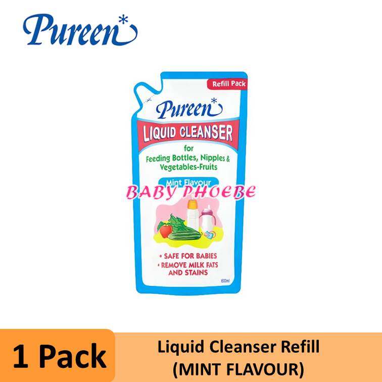 Pureen Liquid Cleanser Refill 600ml/ Bottle 750ml 250ml (1pc) Baby ...