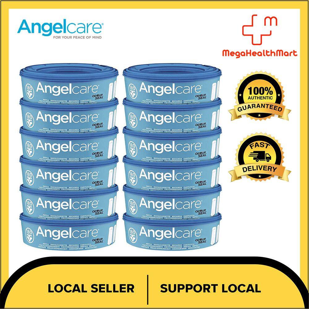 Angelcare Refill Cassettes - Pack of 12 เติม cassettes - MegaHealthMart ...