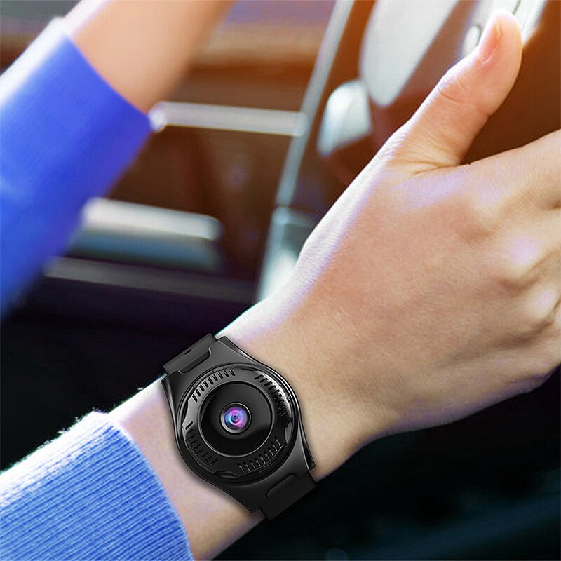 4K HD WiFi Mini Camera Smart Watch 1080P IR Night Vision Video Recorder ...