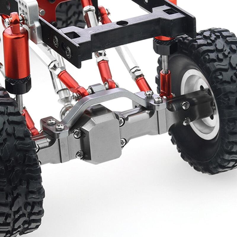 อัพเกรดโลหะดึงสายรัดคันเบ็ด Rod ดึงฐานตัวหน่วงการสั่นสะเทือนสำหรับ WPL B14 B24 C14 C24 C34 1/16 ...