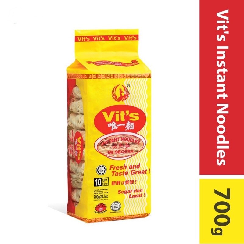 Vits Instant Noodle 10 Pcs / Mi Segera 唯一面 700g / Maggi Mee Kosong | Lazada
