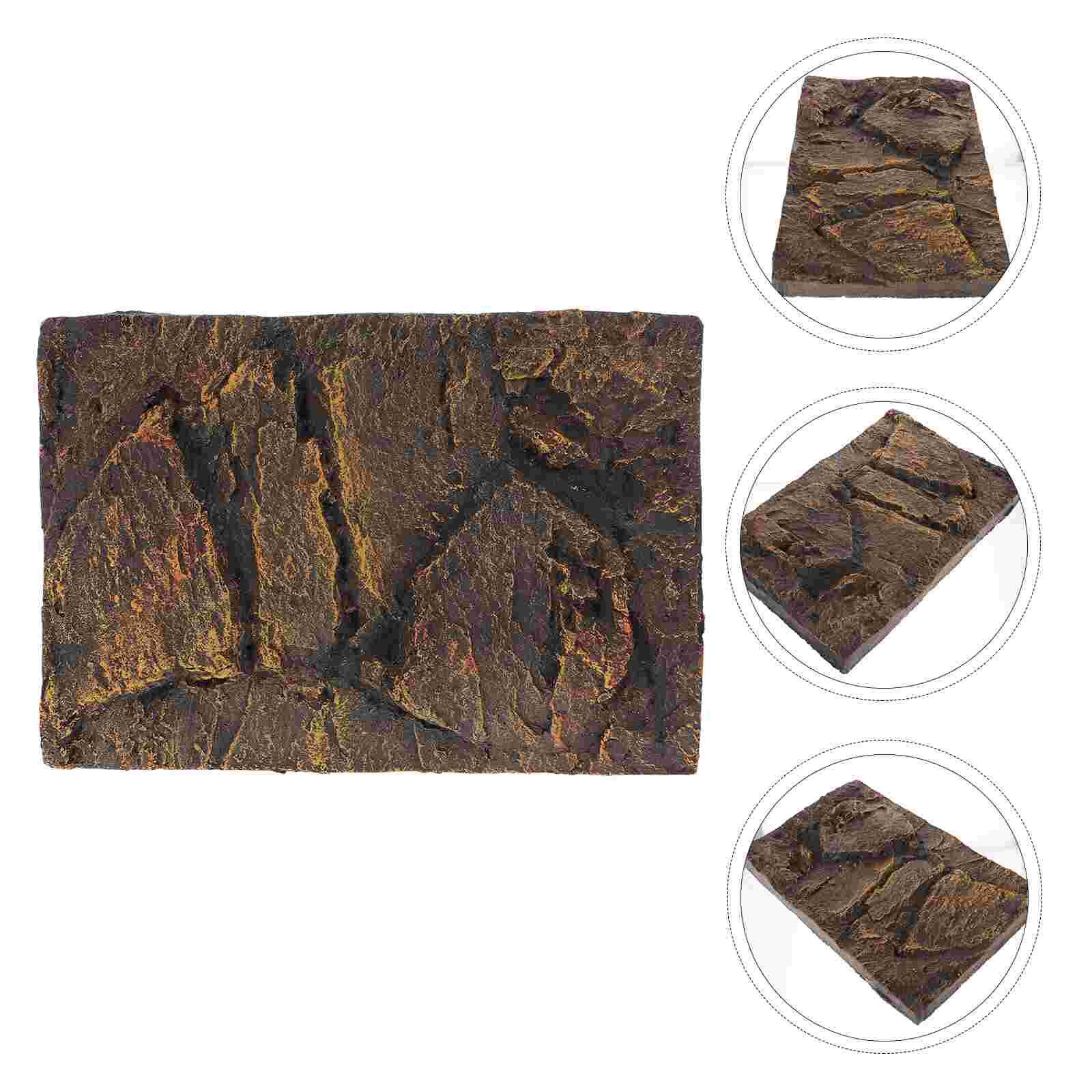 Reptile Terrarium Decorations 3D Reptile Background Reptile Enclosure ...