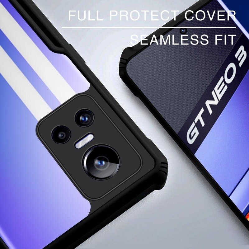กรณีที่ชัดเจนสำหรับ Realme GT Neo3 3ครั้ง2 Neo2 Neo3T โทรศัพท์กรณีใสนุ่มกรณีกันชนอะคริลิกัน ...