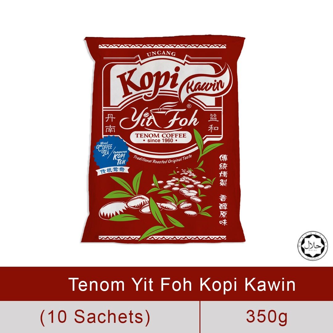 Yit Foh Tenom Sabah Coffee Kopi O/Kopi O 2 In 1/Café Latte 2 In 1/Café ...