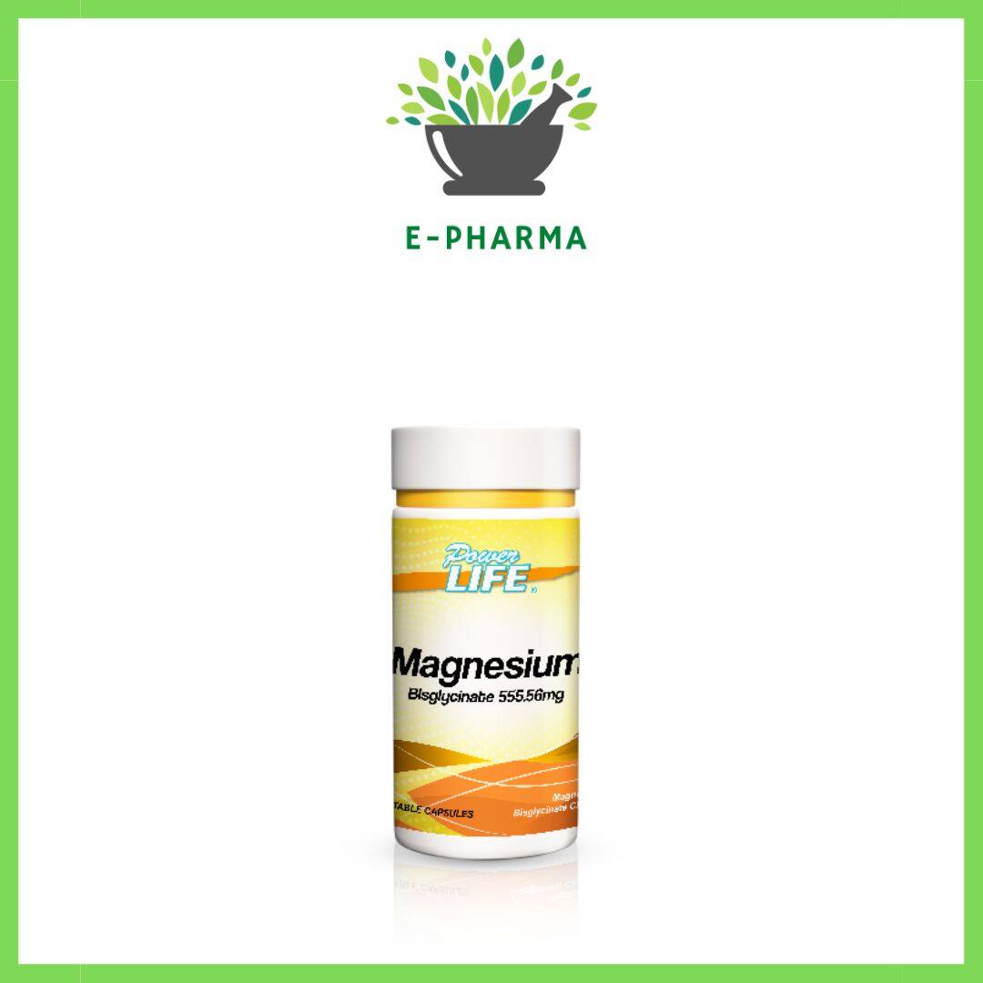 Powerlife Magnesium 555.56mg 60s | Lazada