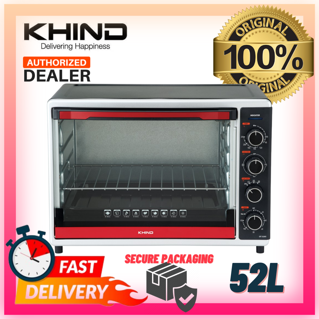 Khind 52L Electric Oven OT5205 | Lazada