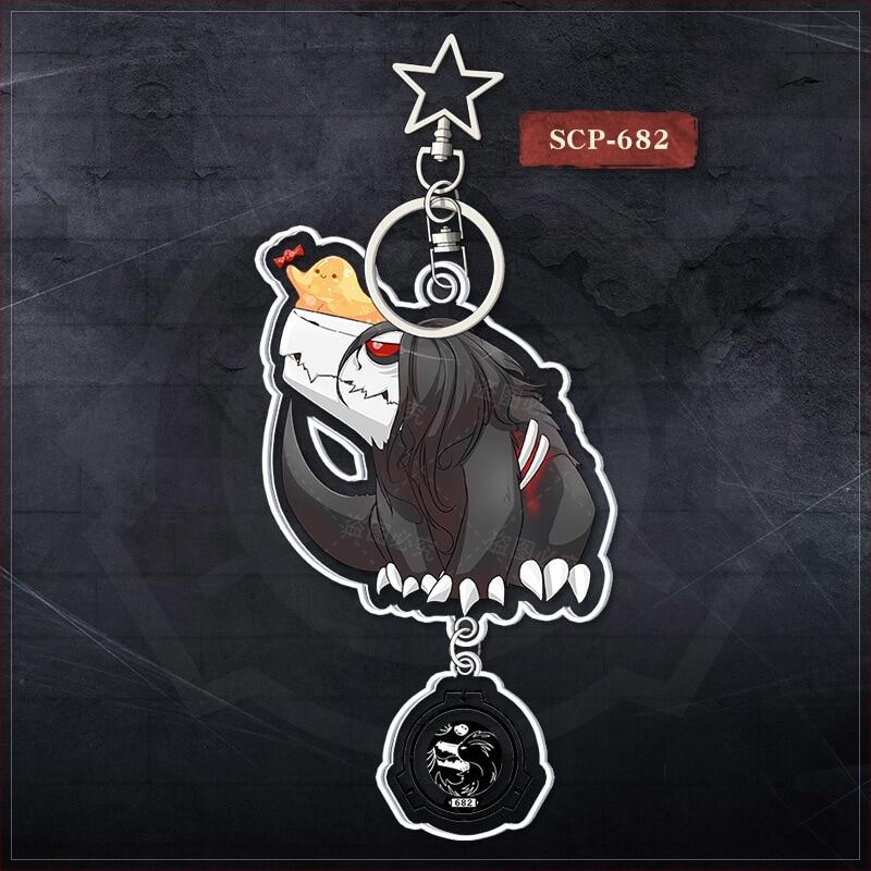 7ซม.Scp ตัวเลขพวงกุญแจ Scp 176ของเล่น Scp Foundation Level5เข้าถึงพวง ...