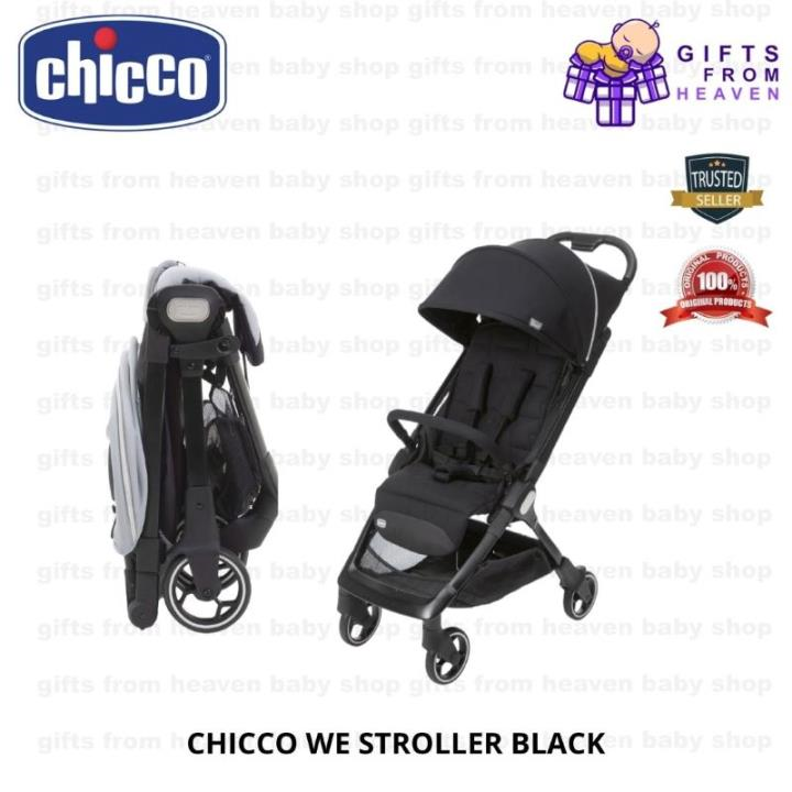 CHICCO WE STROLLER BLACK | Lazada