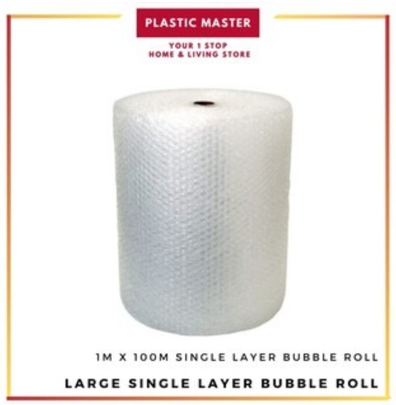 Bubble Wrap 1/0.25/0.33/0.5 *100M Bubble Roll Single Layer Bubble Film ... Bubble Wrap 1/0.25/0.33/0.5 *100M Bubble Roll Single Layer Bubble Film ...