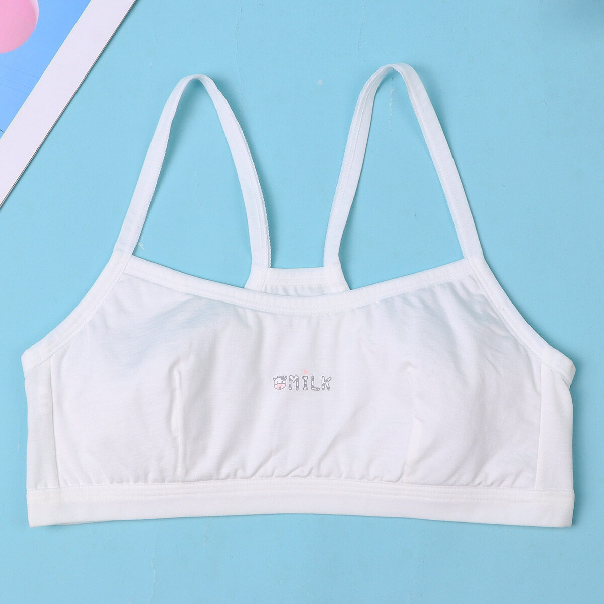 Sis & Angel Girl Singlet Training Bra School Bra Kid Bra Simple Bra ...