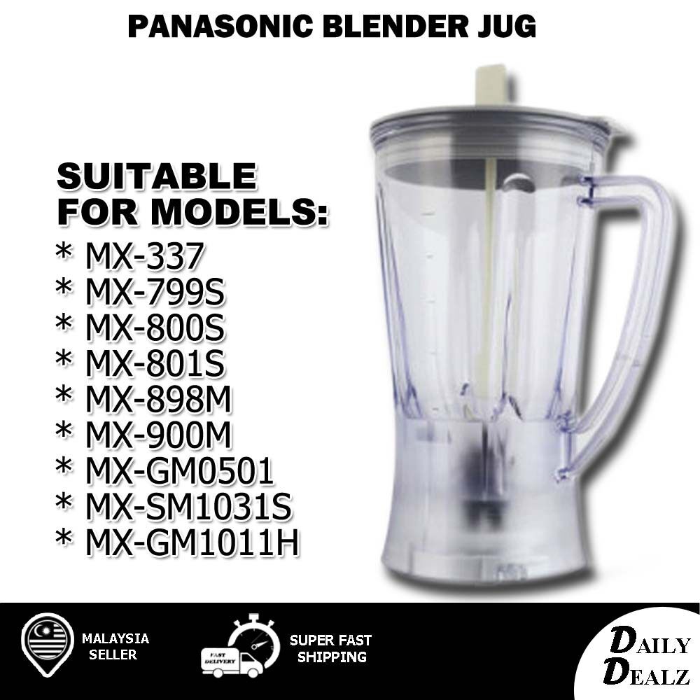 Panasonic Blender Replacement Jar Jug/Jug Cawan Ganti Pengisar ...