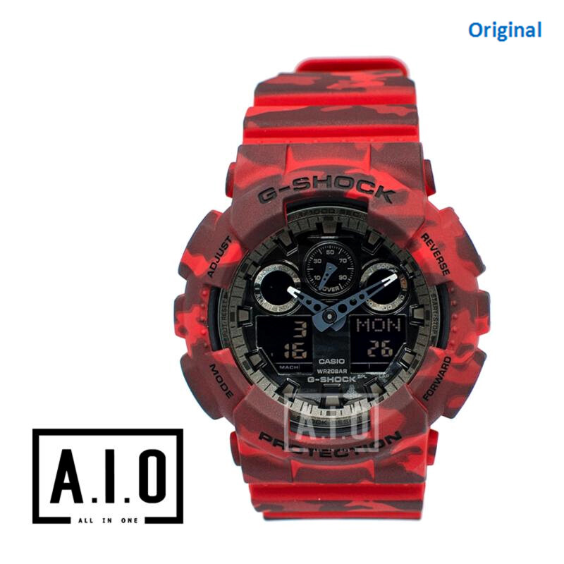 100% Original G Shock GA-100 Camouflage Patterns Series Watch GA100CM ...