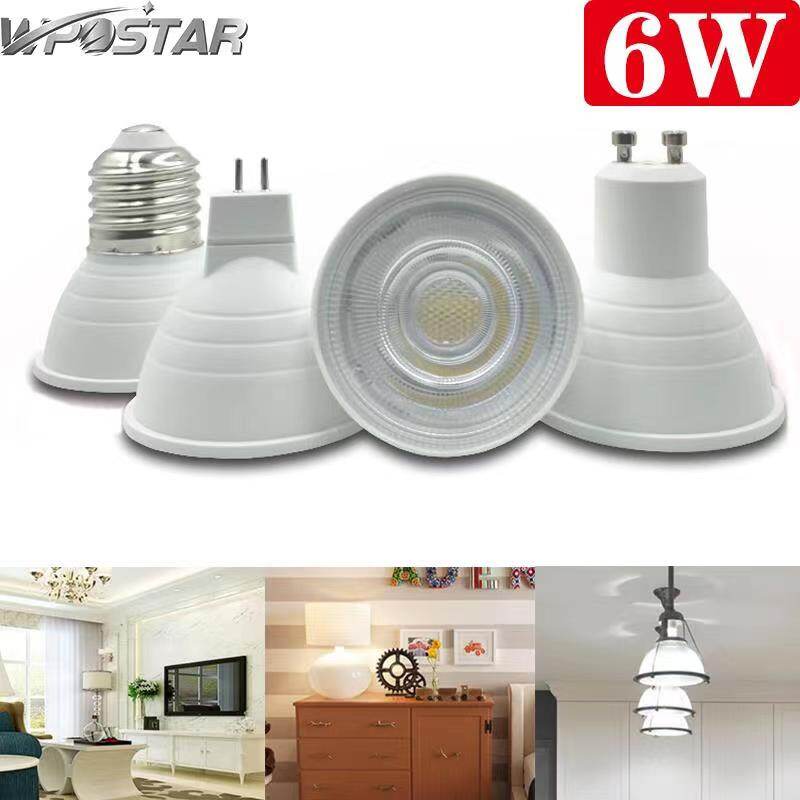 Dimmable หลอดไฟ LED E27 E14 GU10 MR16 6W LED Spotlight 220V 230V 240V อลูมิเนียมคุณภาพสูง Super ...