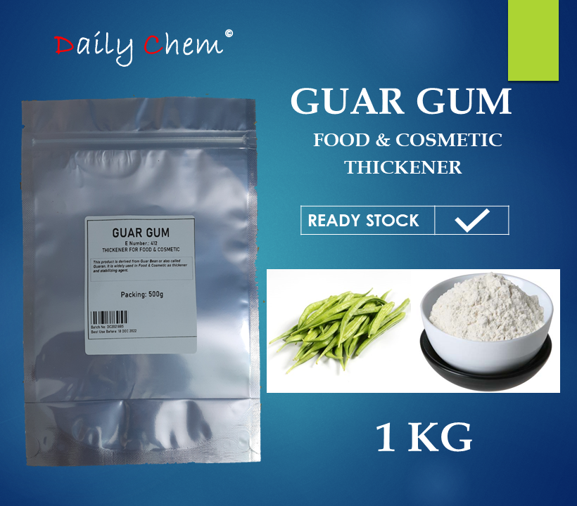 GUAR GUM 1KG (Food & Cosmetic Thickener) | Lazada