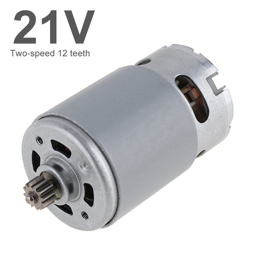 RS550 DC Motor 9 Teeth 11Teeth 12Teeth 14Teeth Gear Micro Motor 14.4V ...