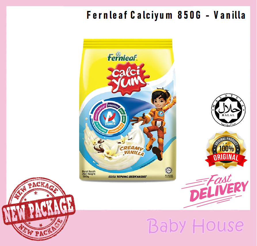 Fernleaf Calciyum 850G - Creamy Vanilla/Chocolate | Lazada