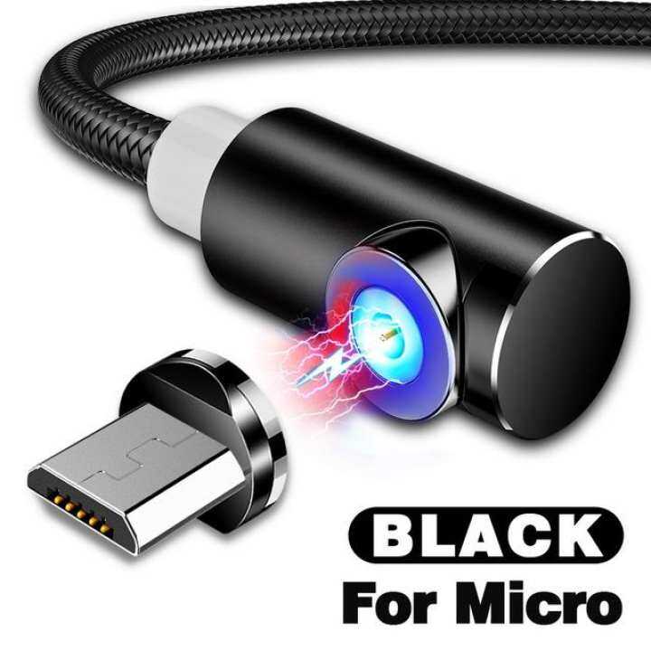 Magnetic Cable Micro USB Fast Charger Charging Magnet Android Phone ...
