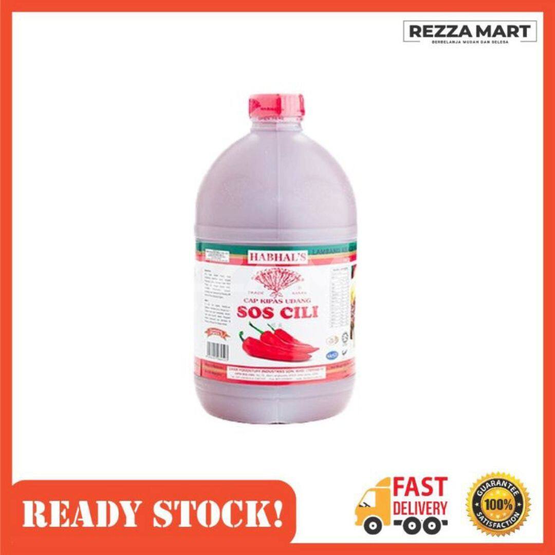 HABHAL'S CAP KIPAS UDANG SOS CILI / CHILLI SAUCE 2.3KG | Lazada