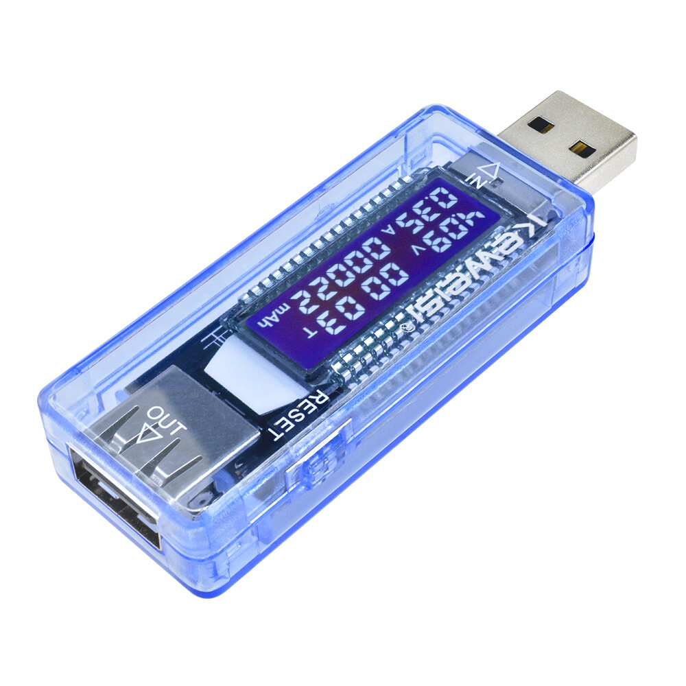 Diymore LCD USB 3.0กระแสและแรงดันไฟฟ้า Tester USB Current Meter Tester ...