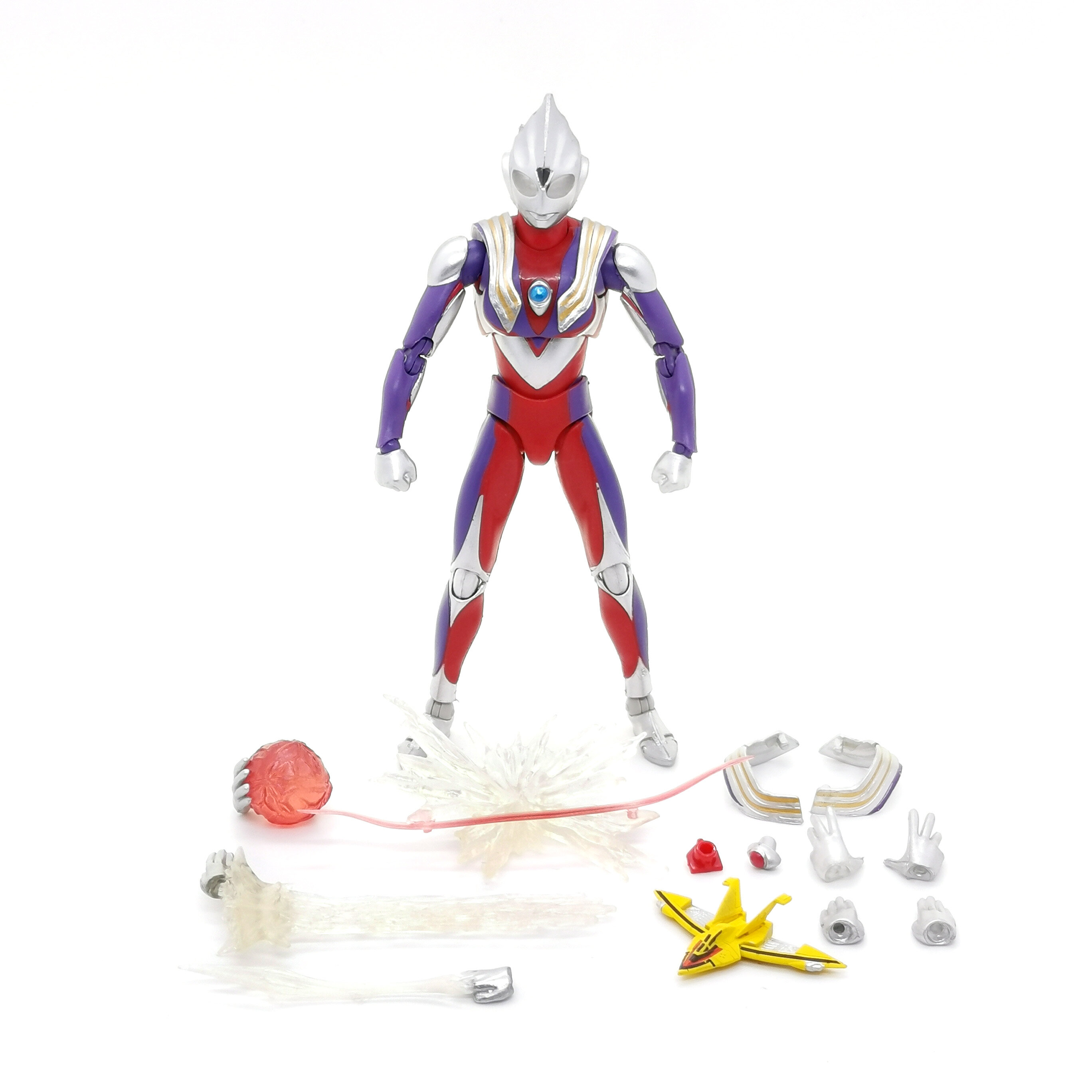 OEM 17cm SHF Ultra Act Action Figure Ultraman Tiga Multitype 17 ...