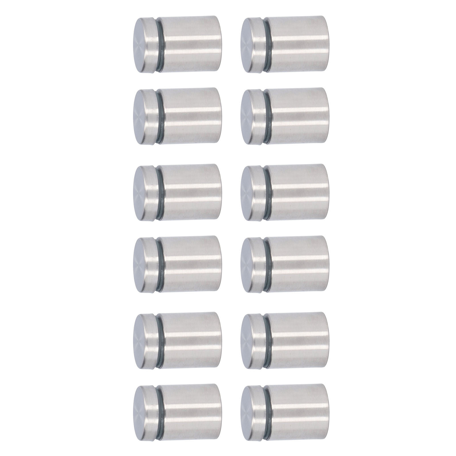 12pcs Standoff Screws Stainless Steel 19 x 25mm Sign Stand Off Fixings ...