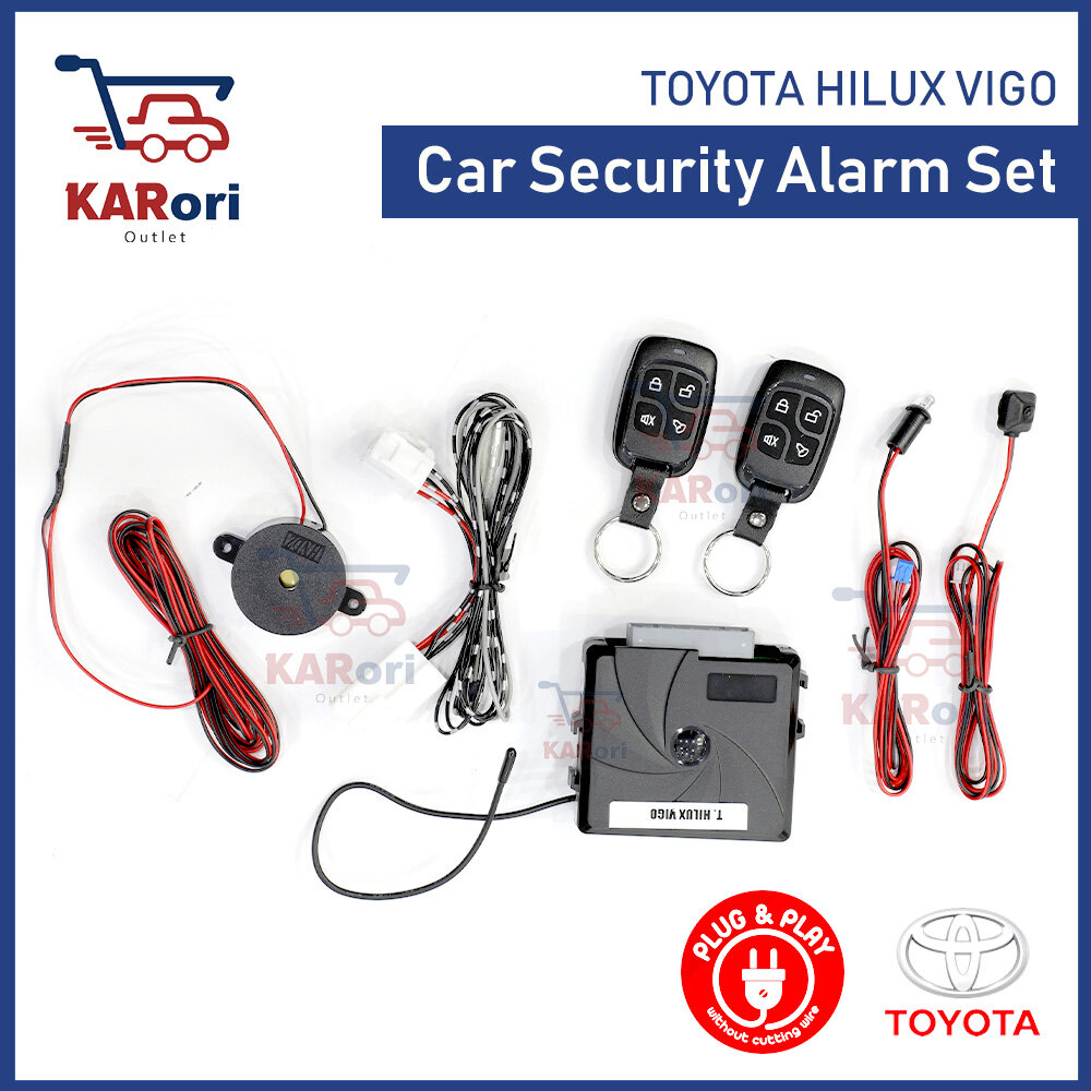 TOYOTA HILUX VIGO OEM ALARM / INNOVA 2005Y OEM ALARM (PLUG & PLAY) | Lazada