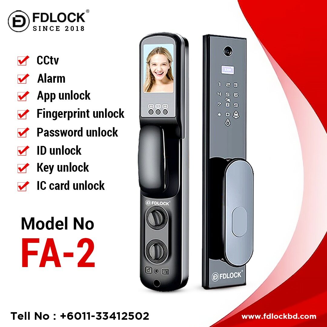 FDLOCK SMART LIVE VIDEO DOOR LOCK | Lazada