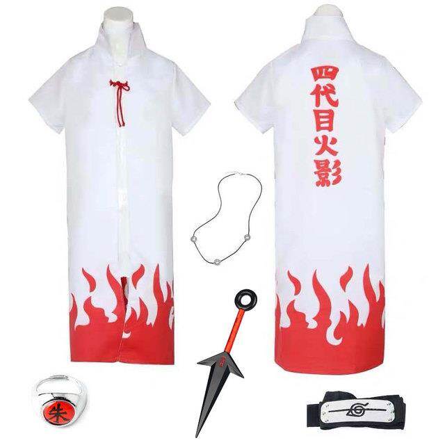 Kids Adult Uchiha Tobi Obito Akatsuki Cosplay Yondaime Hokage Namikaze ...