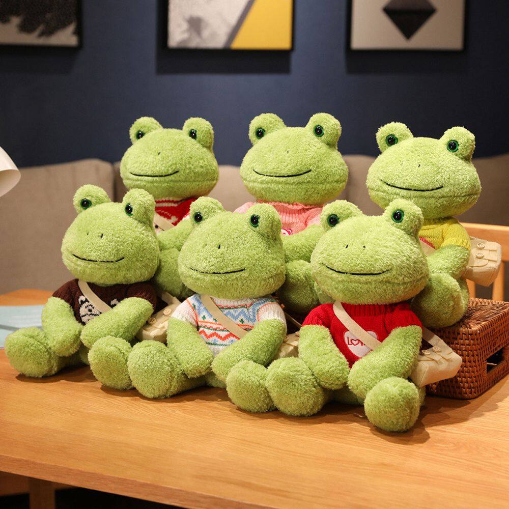 CROSKI ของขวัญเด็กของเล่นนุ่มน่ารักตุ๊กตาการ์ตูนตุ๊กตาสัตว์กระเป๋าสะพาย ...