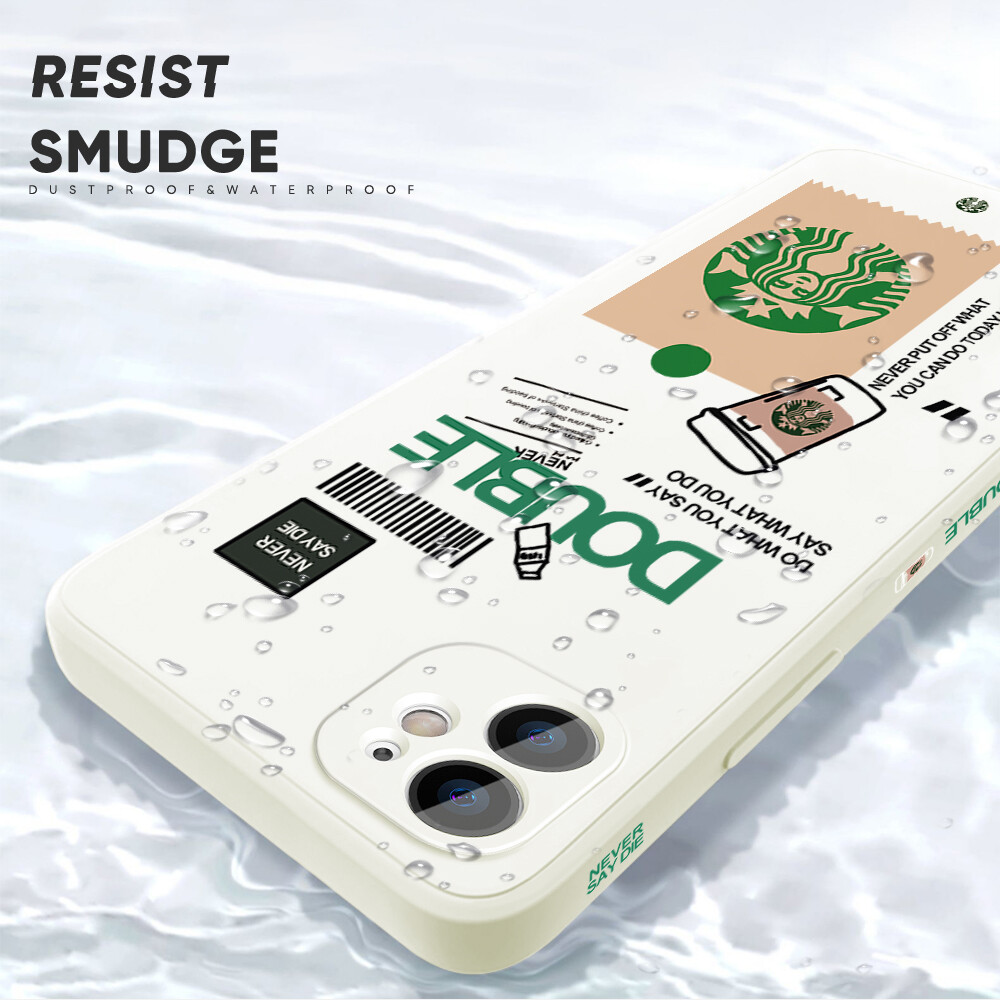 Hontinga Casing Case For Samsung Galaxy M31 Case Starbucks Label Side ...