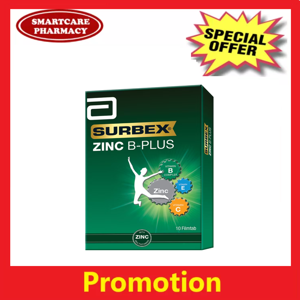 Surbex Zinc B-Plus 10s | Lazada