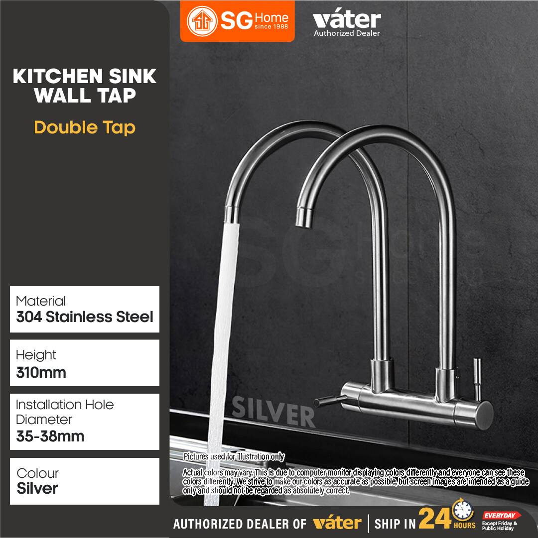 [READY STOCK] Vater 360 Rotation Kitchen Sink Tap Stainless Steel Sink ...