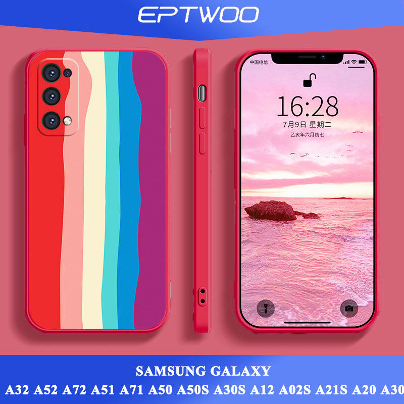 EPTWOO สำหรับ Samsung Galaxy A12 A02 A21S A51 A31 A50 A50S A30S A20S A10S A20 A30 A10 M32 4G M12 ...