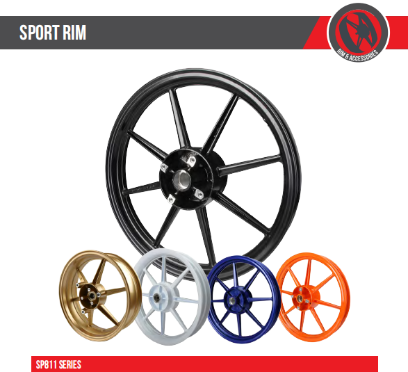 Sport Rim RCB SP811 Series Y125Z (160*17/185*17) | Lazada