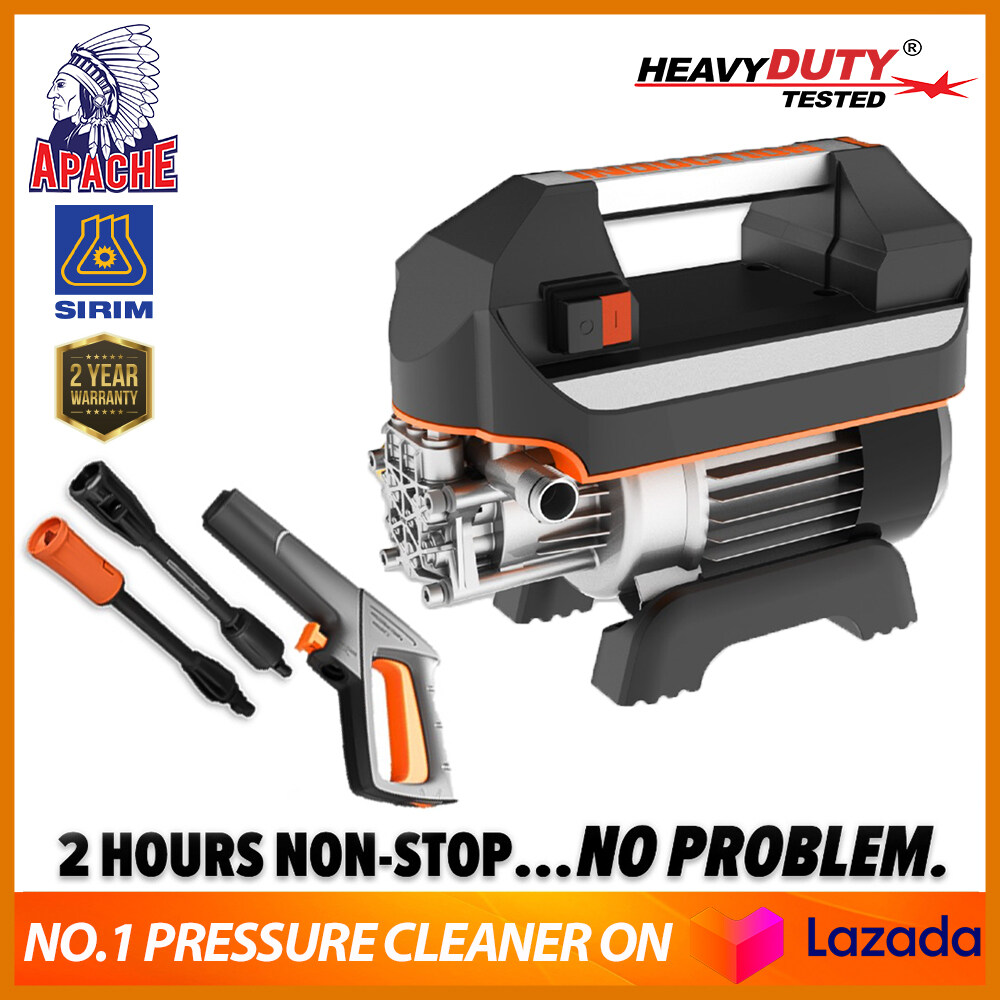 【HEAVY DUTY】APACHE TurboSpray® HI4412 | 120 BAR High Pressure Cleaner ...