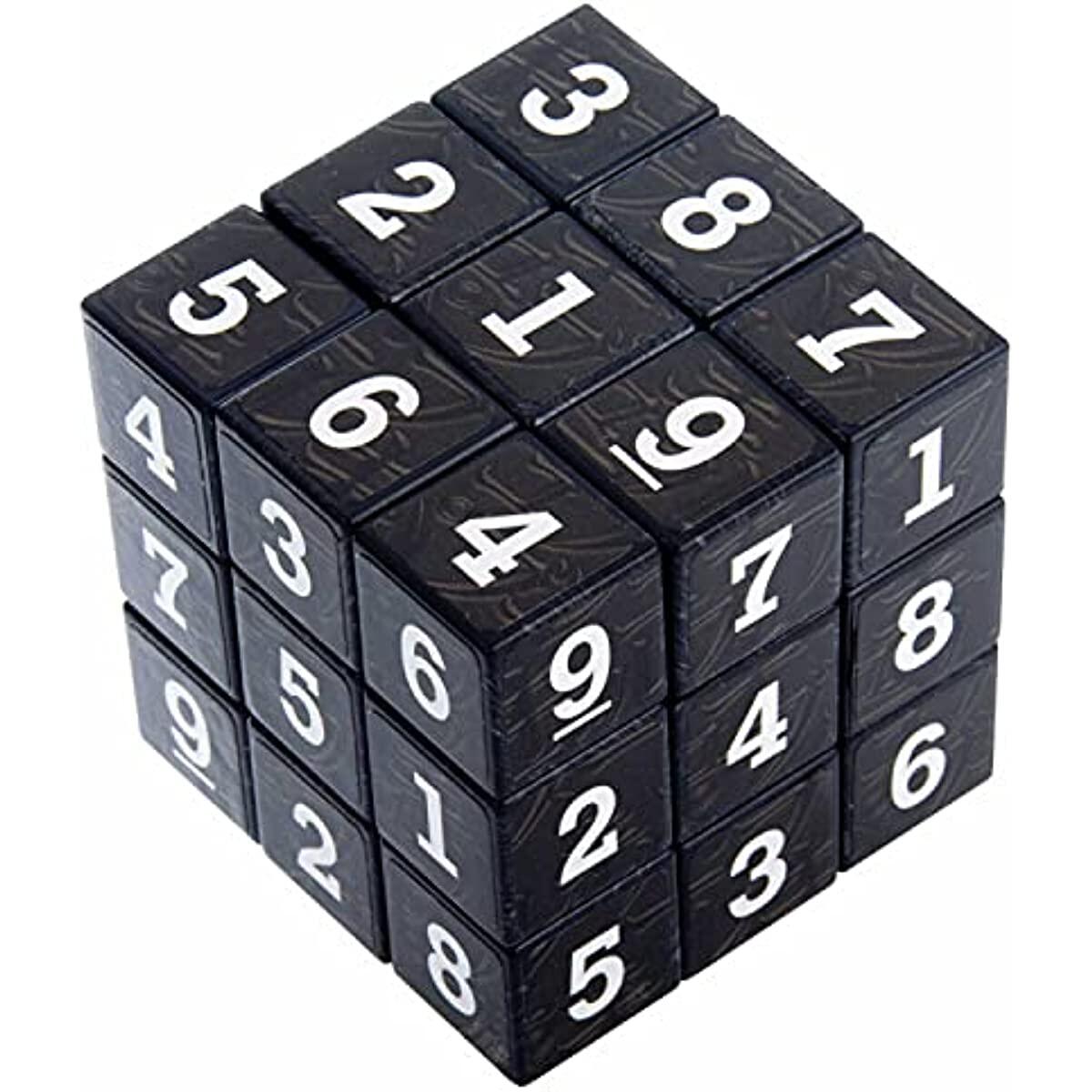 Goods & Gadgets Sudoku Cube Sodoko Puzzle Sodoku 35mm with Keychain ...