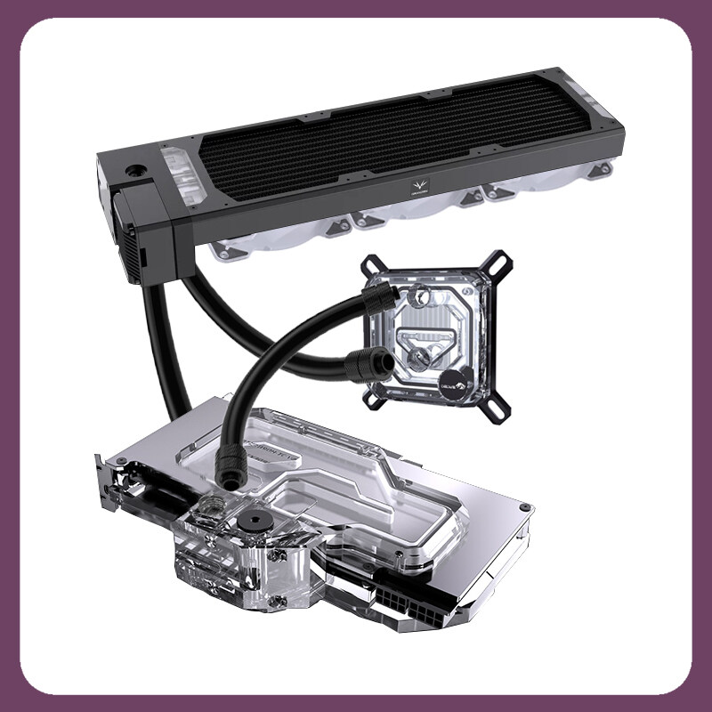 Granzon PC Water Cooling Kit for AIO CPU GPU RTX 3080 3090 Active ...