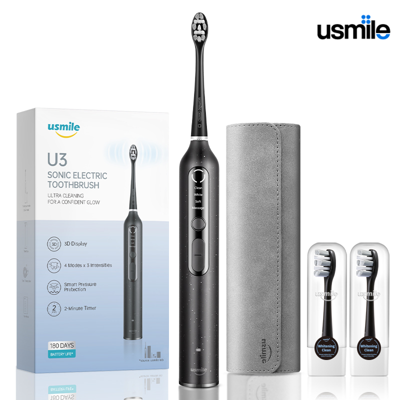 usmile U3 Micro Bubbles Sonic Electric Toothbrush with Smart 3D Display ...