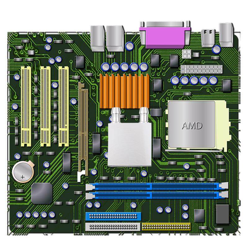 PC แล็ปท็อป CPU หม้อน้ำอลูมิเนียม Water Cooling Block Water Cooling ฮีท ...