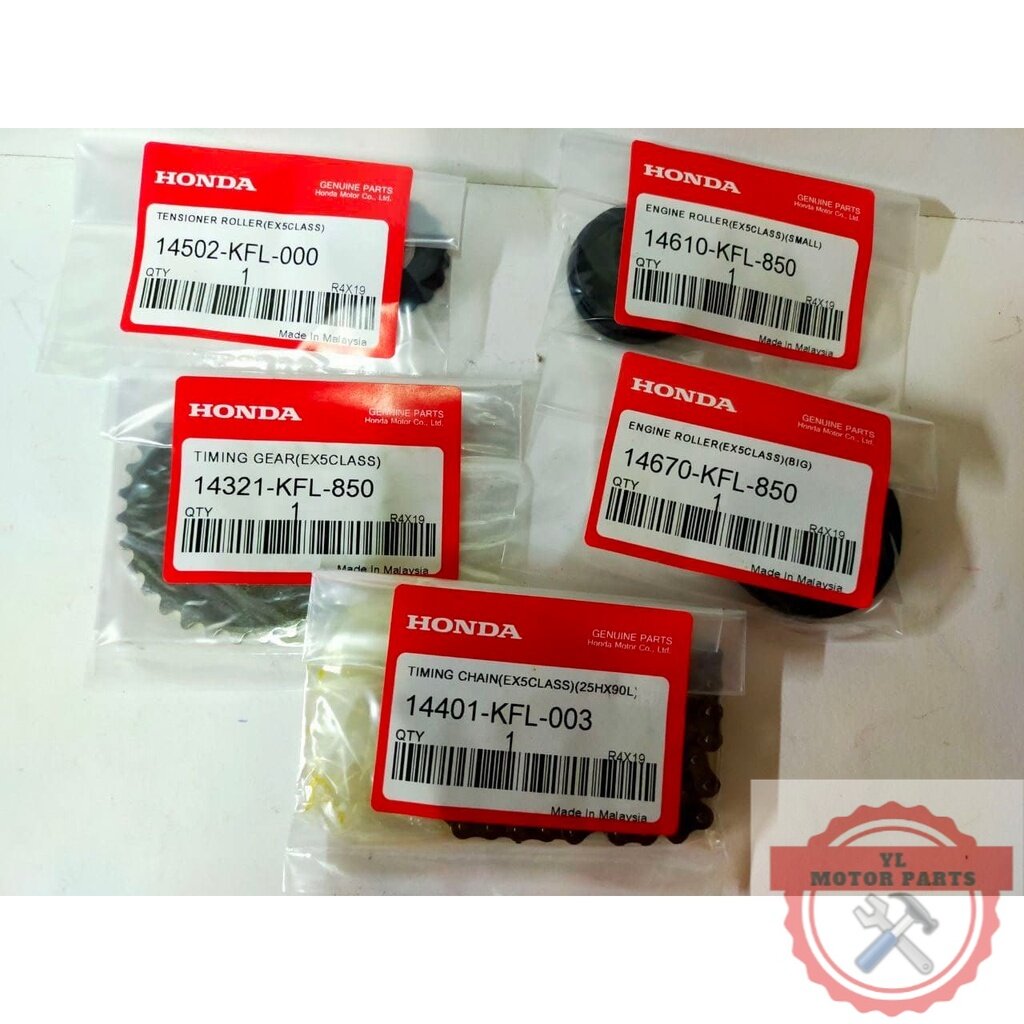 HONDA EX5 CLASS WAVE110 ENGINE ROLLER SET 5IN1 TIMING ROLLER SET TIMING ...