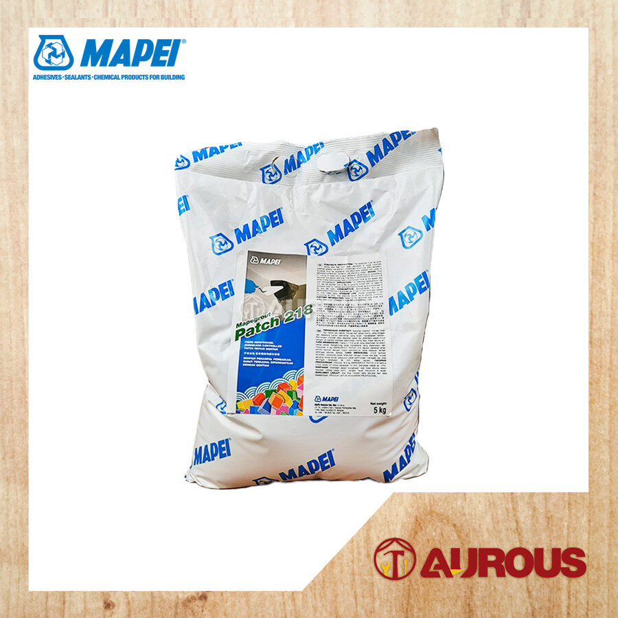 MAPEI MAPEGROUT PATCH 218 CEMENT SIMEN TAMBAH LUBANG 1KG/5KG [GREY ...