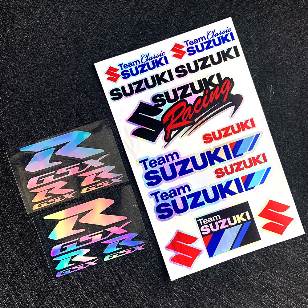 Laser Motorcross Motorcycle Stickers Decals For Suzuki Hayabusa Gixxer ...