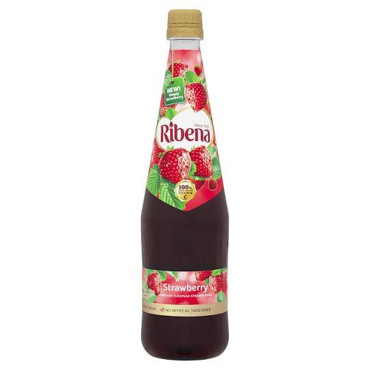 Ribena Fruit Cordial Drink Blackcurrant / Strawberry- 1 Litre | Lazada