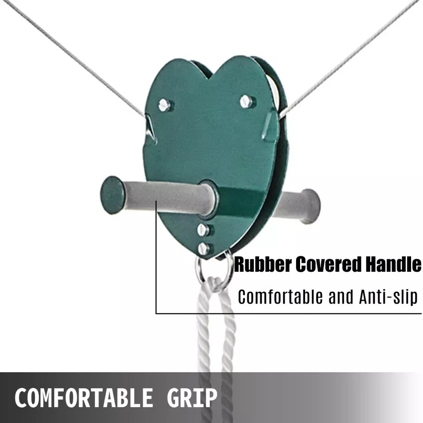 80/100/120ft 6mm Diameter Heavy Duty Compound Galvanized Steels Cable ...