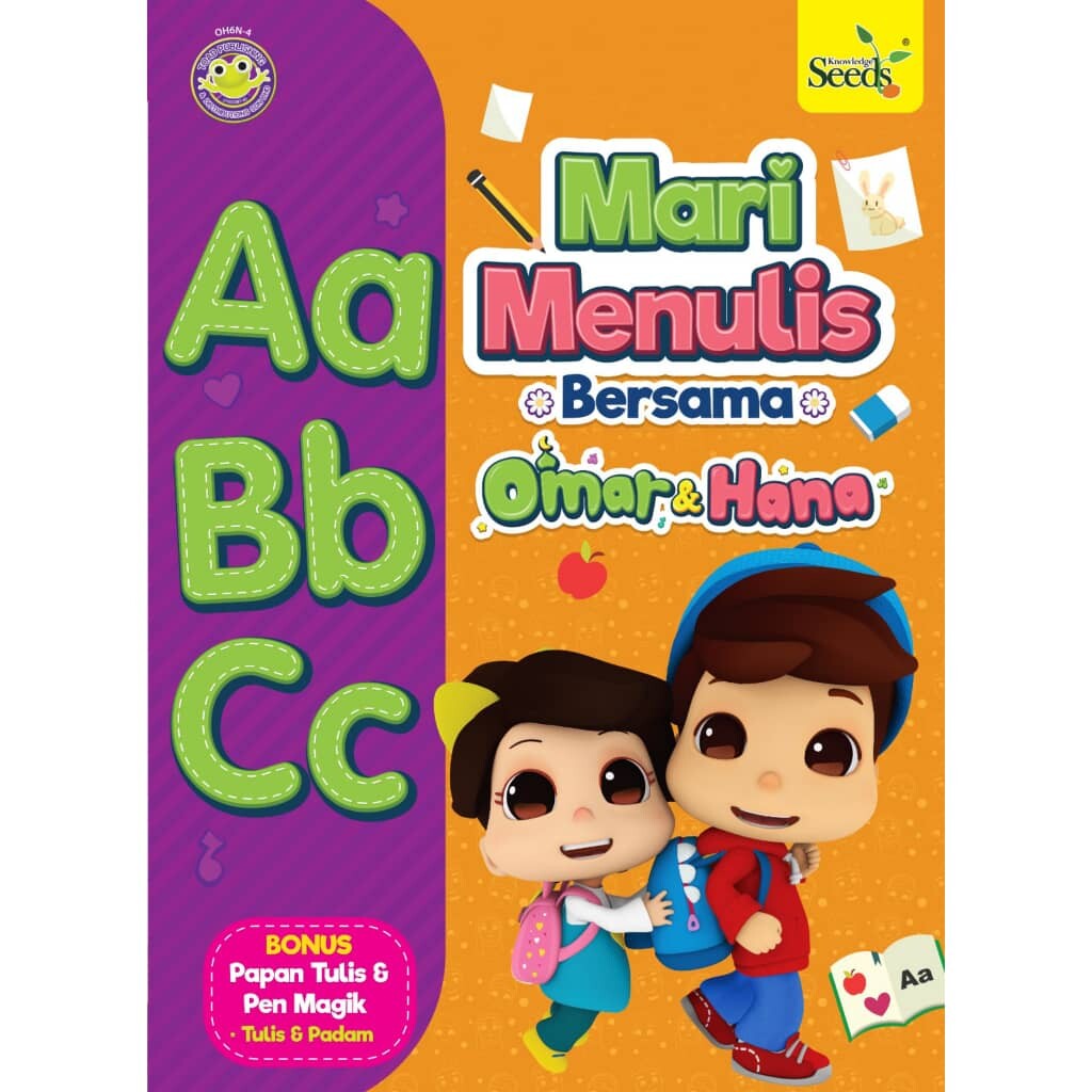 OMAR & HANA Mari Menulis OH6N - Series 4 ( OH6N - 4 ) | Lazada