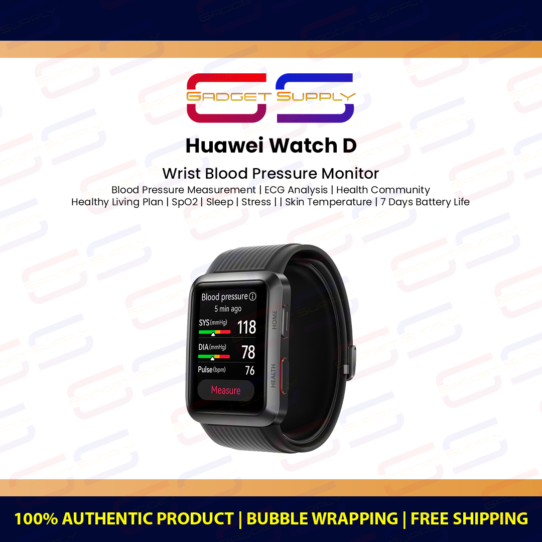 Huawei Watch D [Blood Pressure Measurement | ECG Analysis | SpO2, Sleep ...