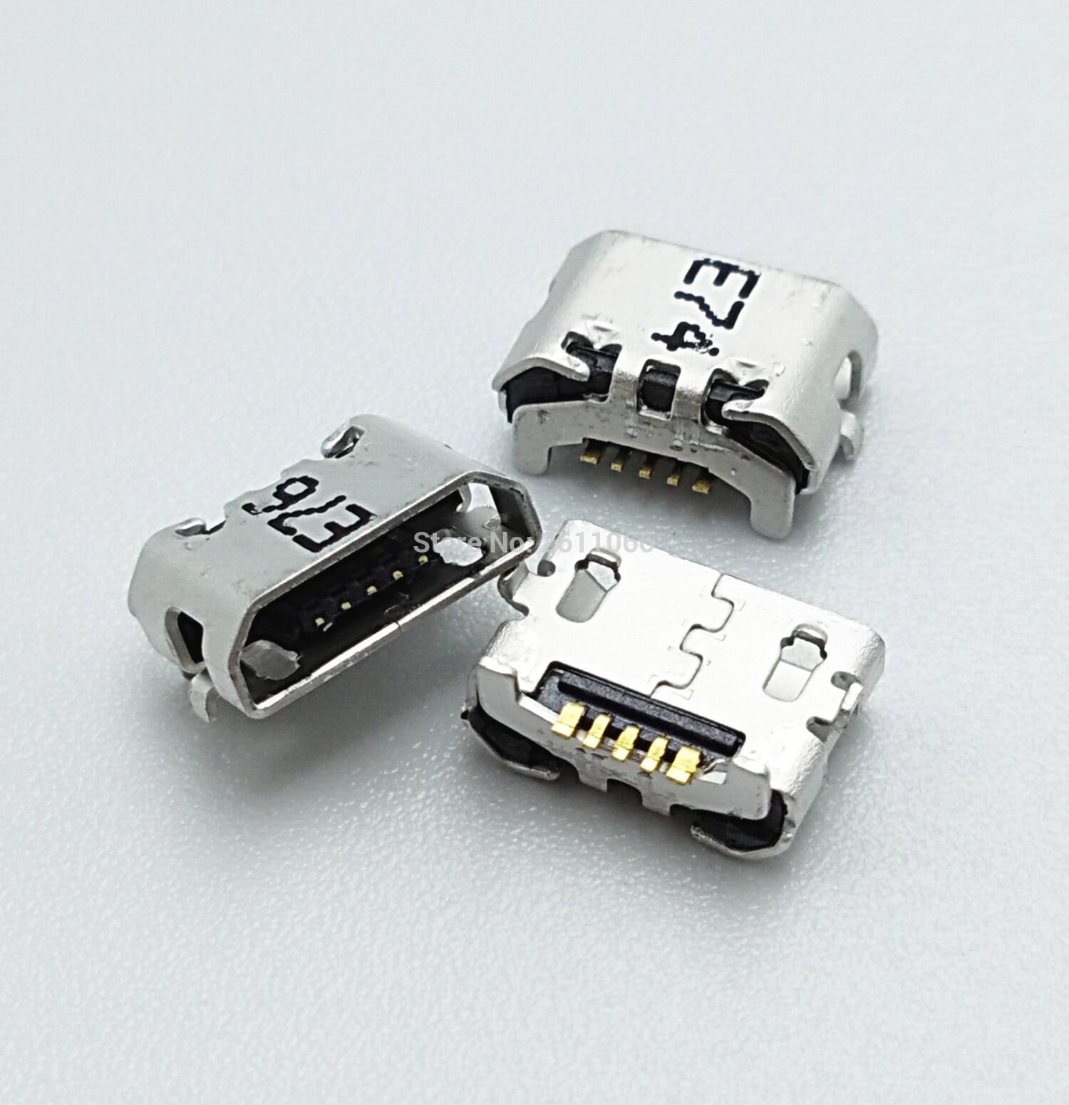 10Pcs Micro USB Charging Port Dock Connector Socket For Huawei Ascend 4X 4X Y6 4A P8 C8817 P8 ...