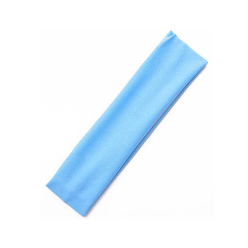 Sport Headband Stretchy Sweat Band Hair Band Yoga Workout Gym Headwear ...