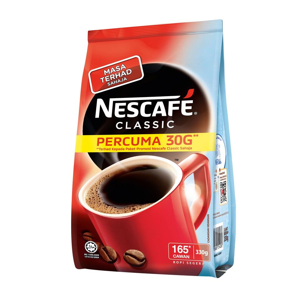 Nescafé Classic Instant Coffee Refill Pack 300g | Lazada