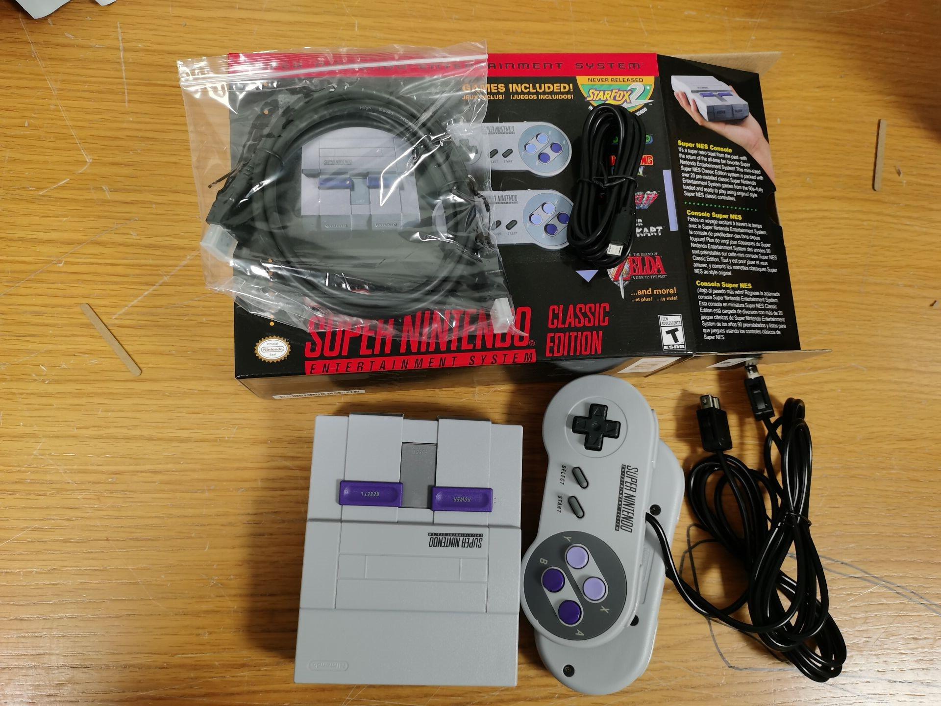 Super HD SNES Retro คลาสสิกวิดีโอผู้เล่นเกมส์ TV Mini คอนโซลเกม21/30เกม ...